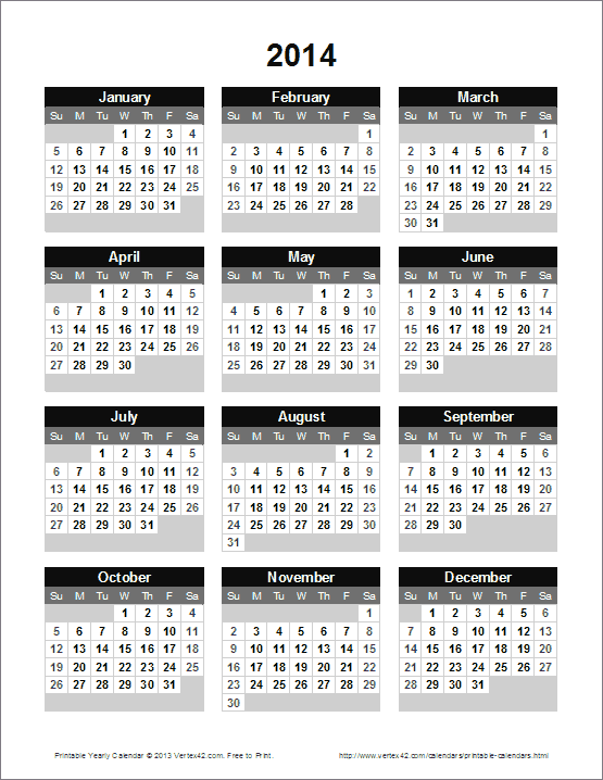 Free Printable Calendar Printable Monthly Calendars