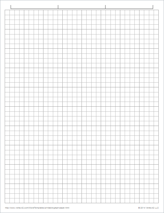 Printable 1 4 Inch Graph Paper