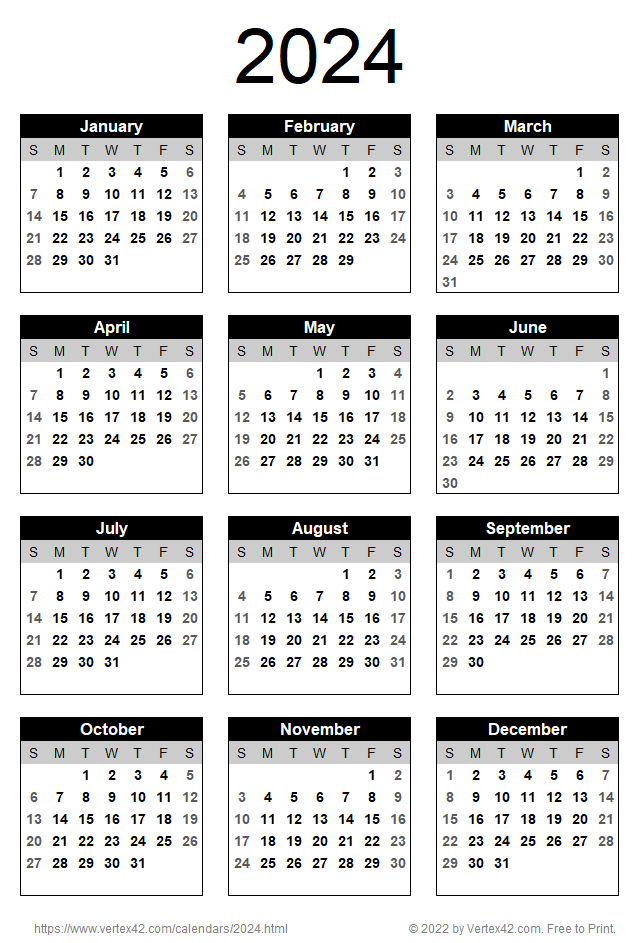 Vertex42 Calendar 2024 Get Calendar 2023 Update